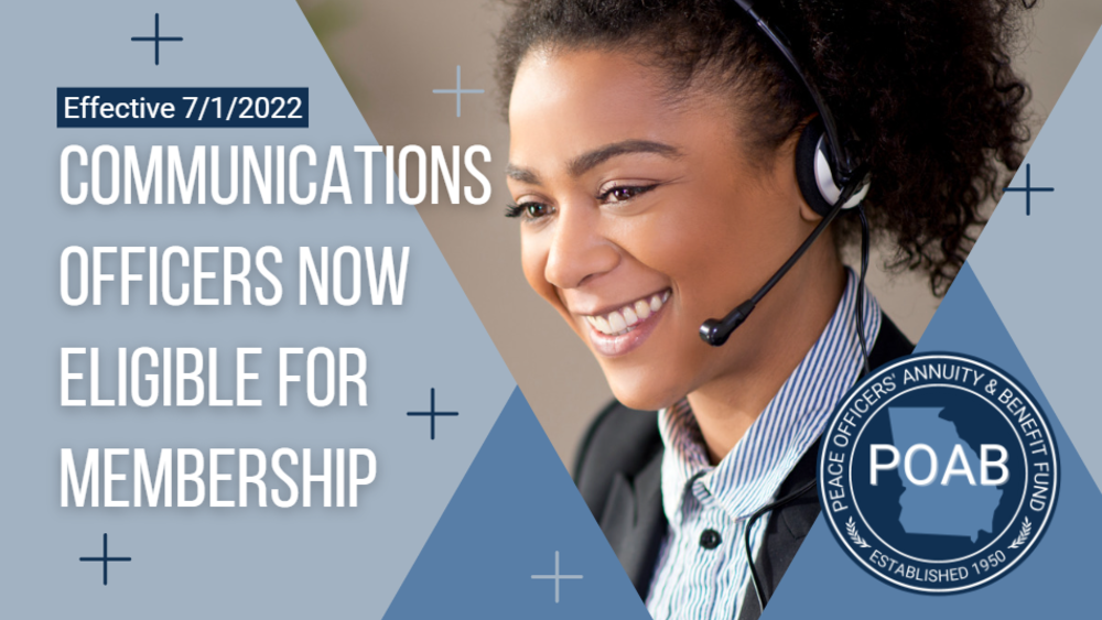 Communications Officers Now Eligible | Peace Officers' Annuity and Benefit Fund of Georgia